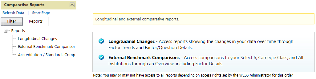 Getting Started with Reporting